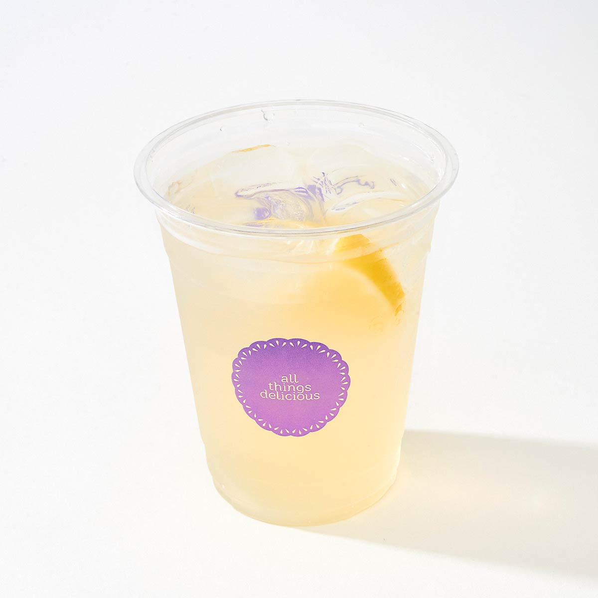 Lemon Cooler, W/ Black Salt, A Natural Isotonic Drink, One Glass – ATDTOGO